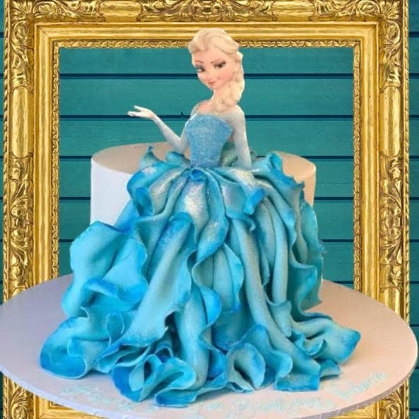 Elsa Birthday Cakes in Lahore - Forever Bakery | Order Now